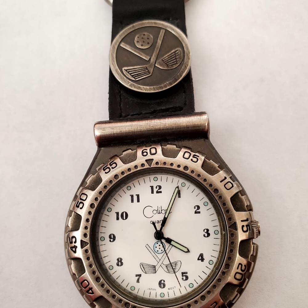 Colibri Golf Pocket Watch Vintage Quartz - Gem